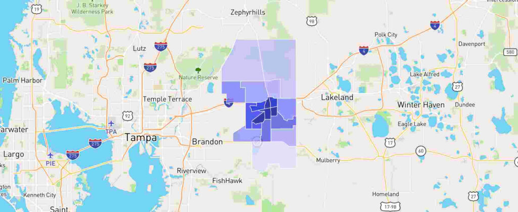 Plant City Crime Rates And Statistics NeighborhoodScout | Maps Of Florida