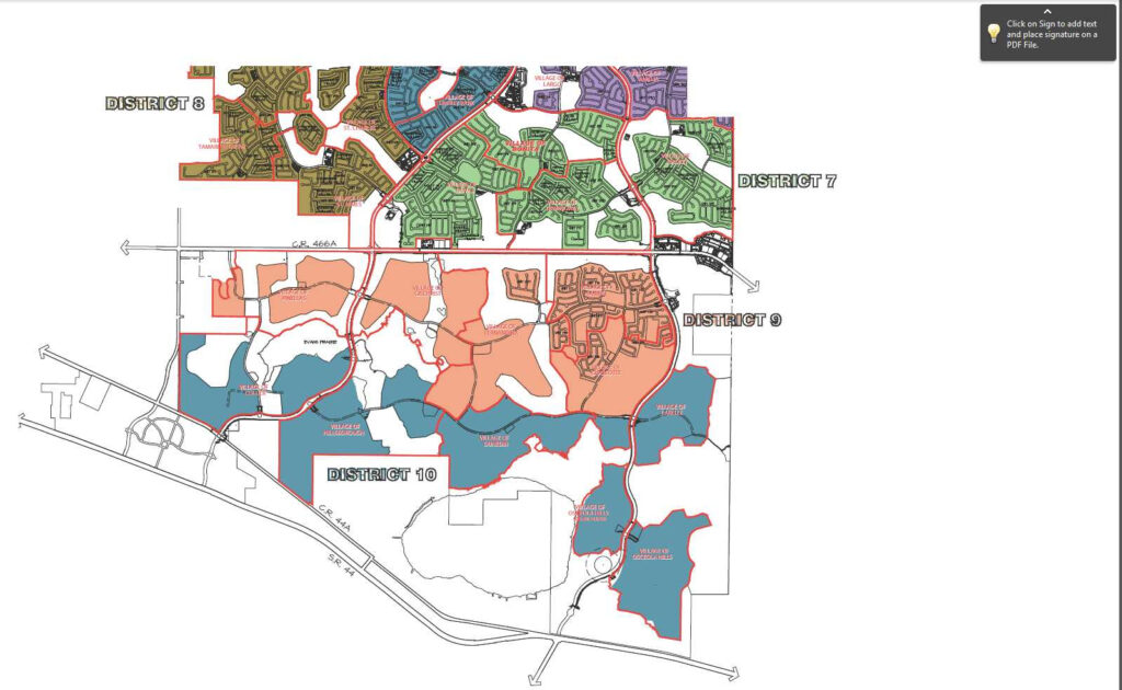 The Villages Florida Map Pdf | Maps Of Florida