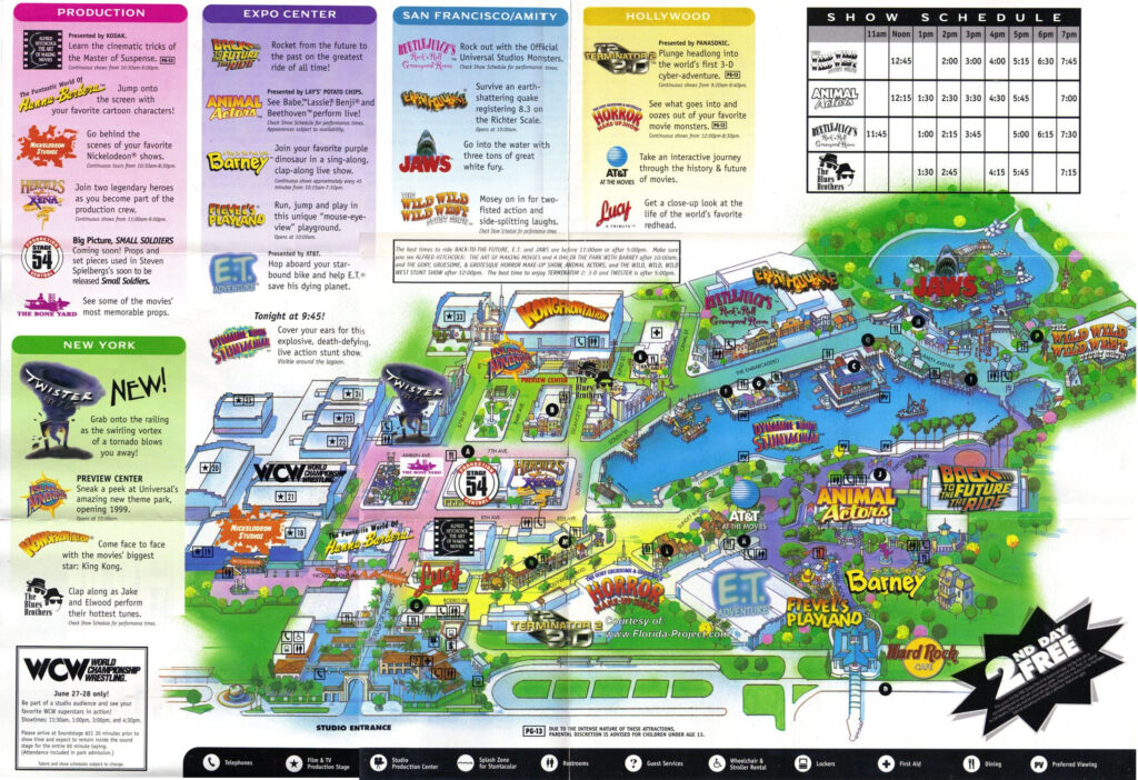Universal Studios Florida Map 2017 Printable Maps | Maps Of Florida