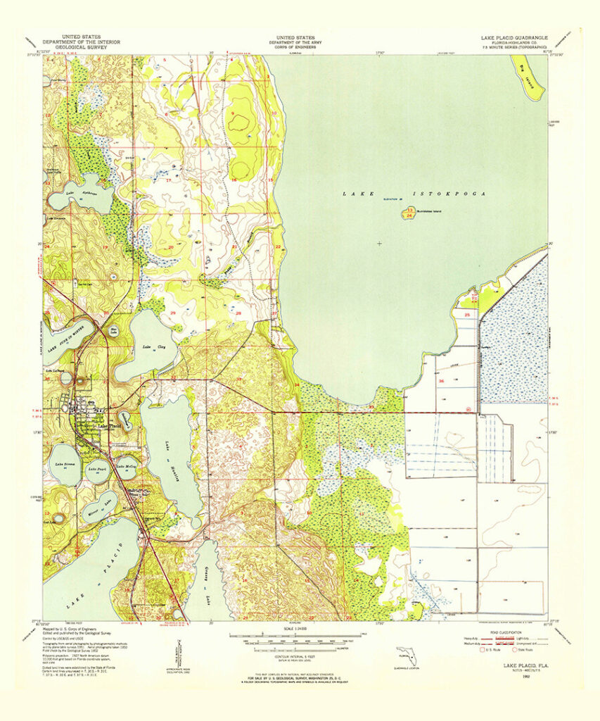 Map Of Florida Lake Placid | Maps Of Florida