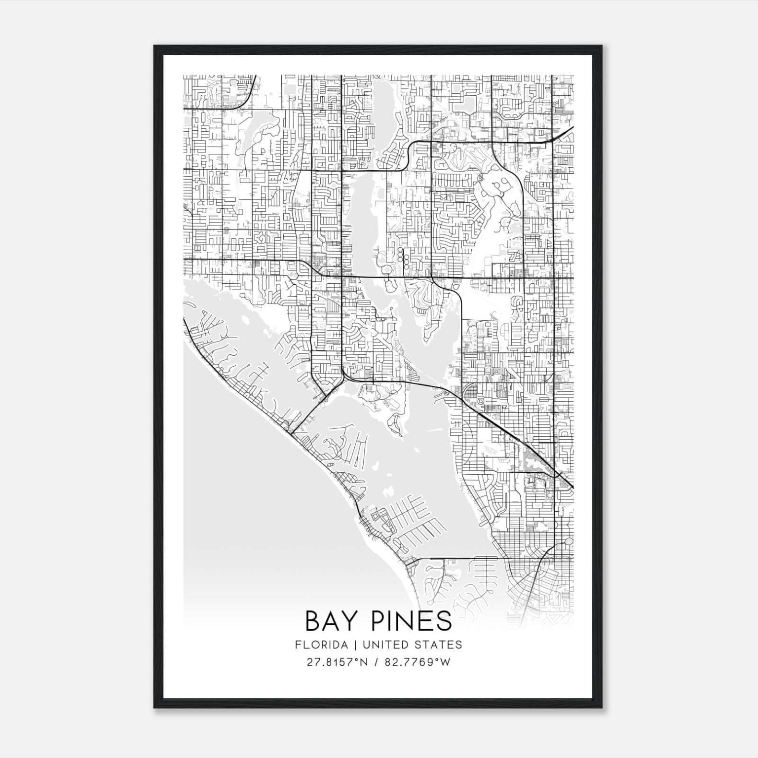 Map Of Bay Pines Florida | Maps Of Florida
