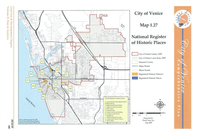 Map Of Venice Florida Area | Maps Of Florida