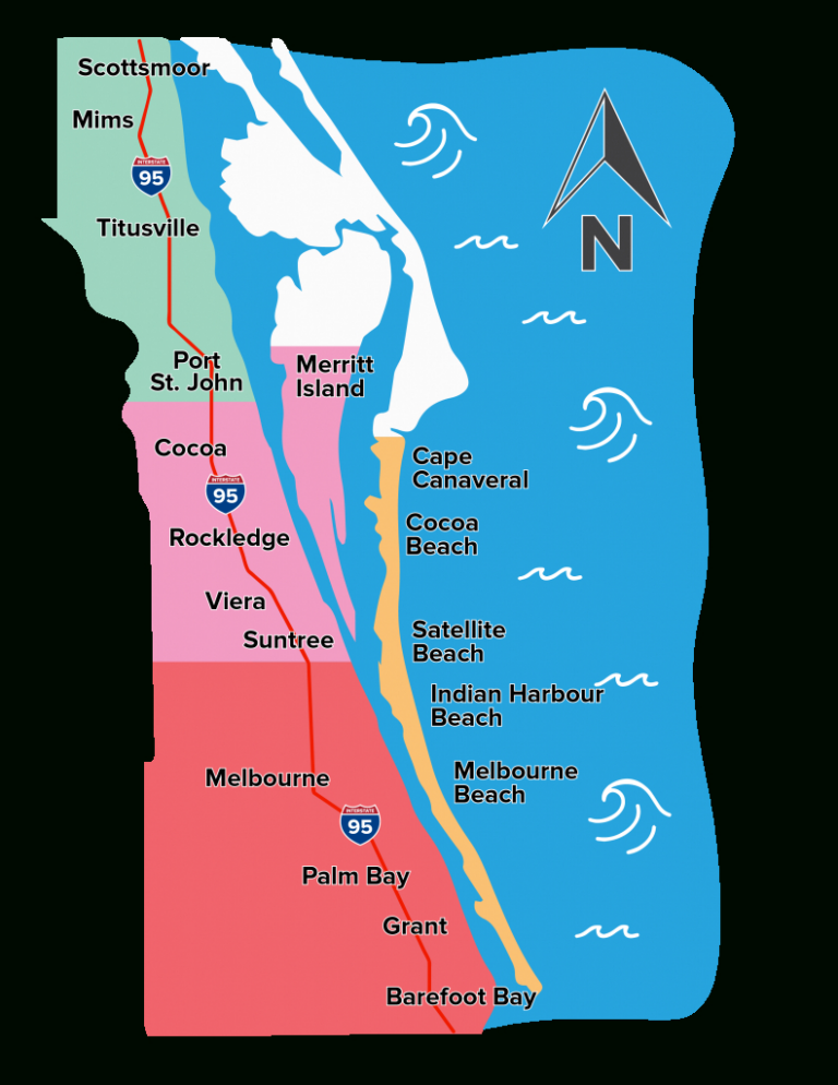 Map Of Barefoot Bay Florida | Maps Of Florida