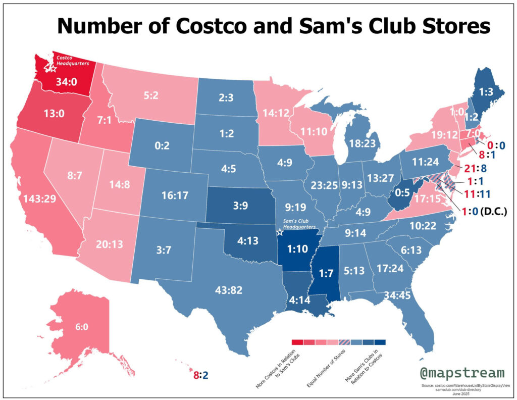 Map Of Costco Locations In Florida | Maps Of Florida