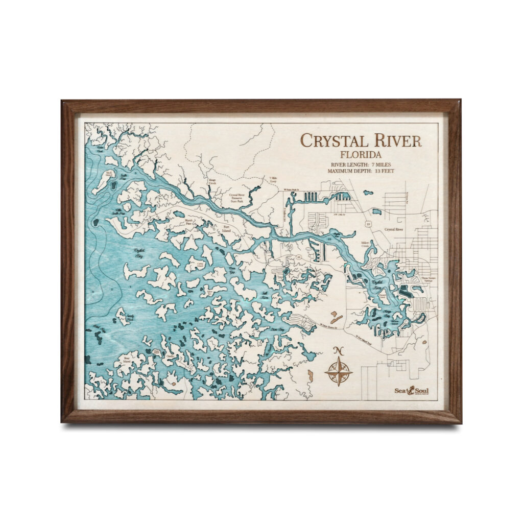 Map Of Florida Crystal River | Maps Of Florida