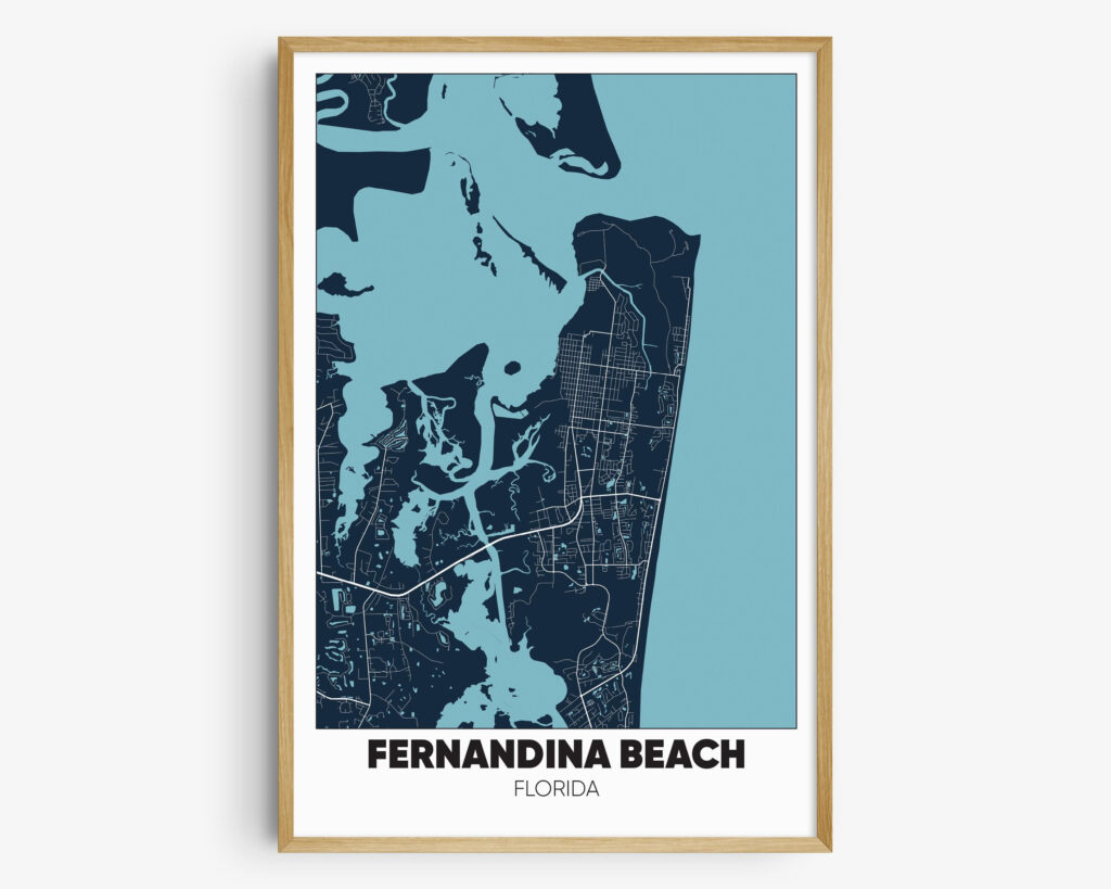 Map Of Fernandina Beach Florida | Maps Of Florida