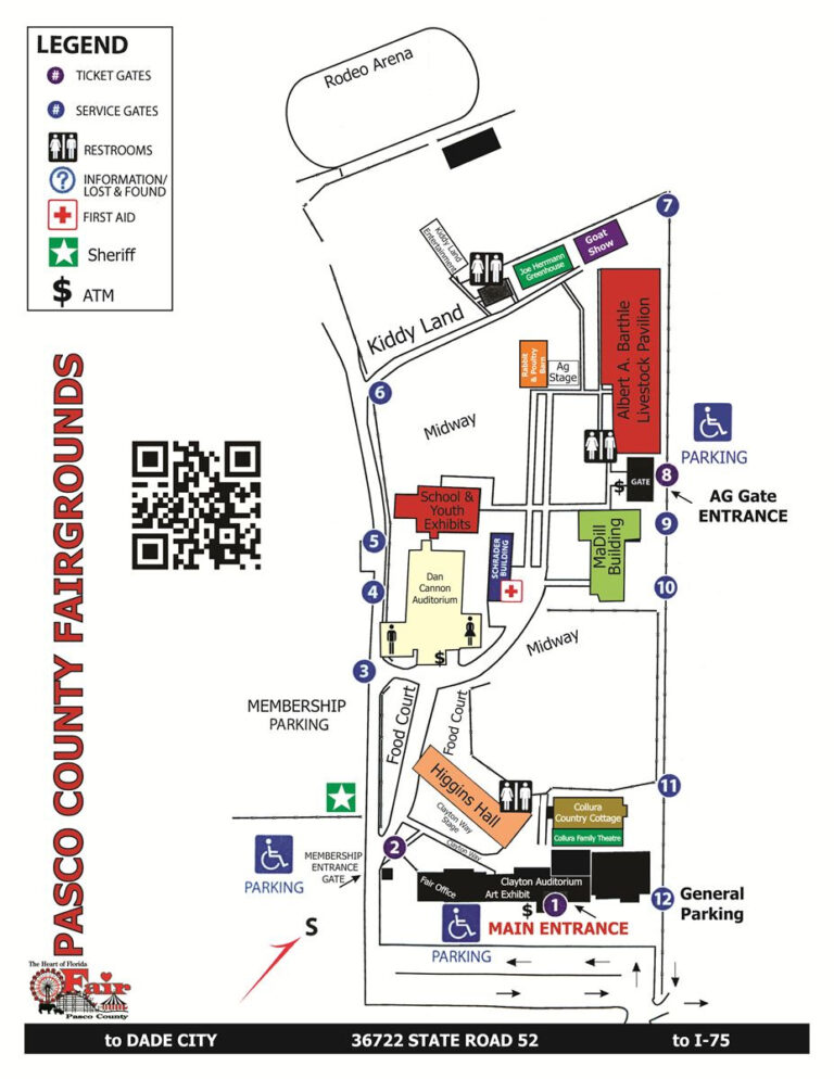 Map Of Florida State Fair | Maps Of Florida