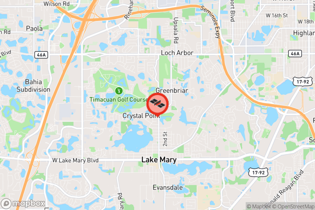 Map Of Lake Mary Florida | Maps Of Florida