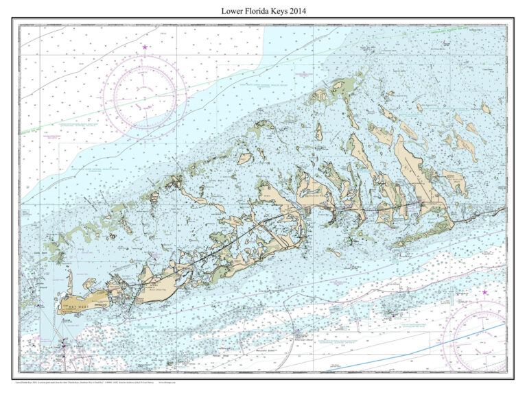 Nautical Map Of Florida Keys | Maps Of Florida