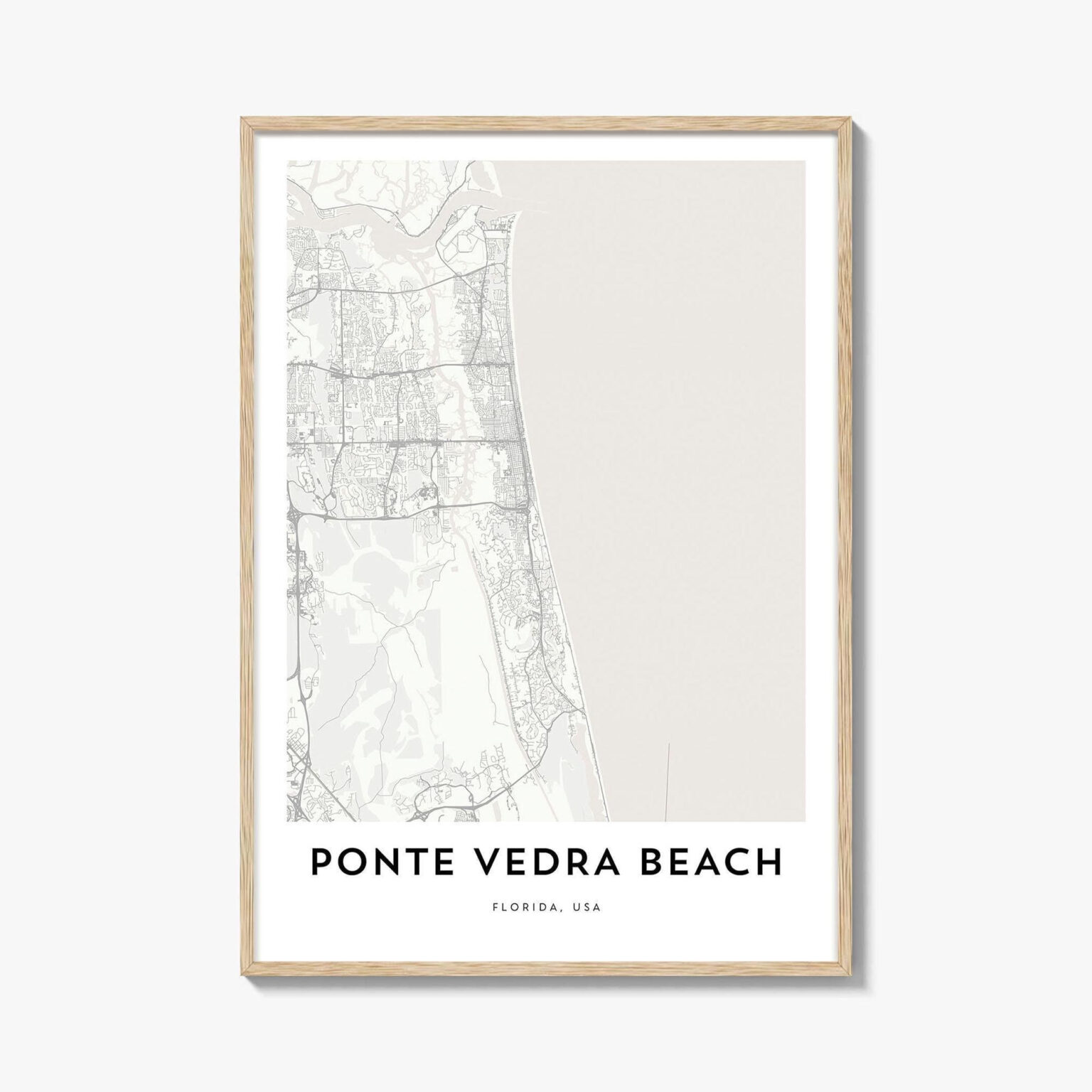 Map Of Florida Ponte Vedra Beach | Maps Of Florida