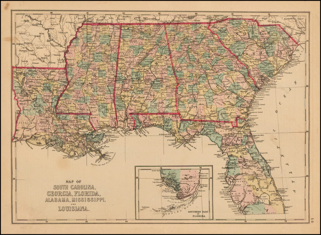 Map Of Ga And Florida | Maps Of Florida