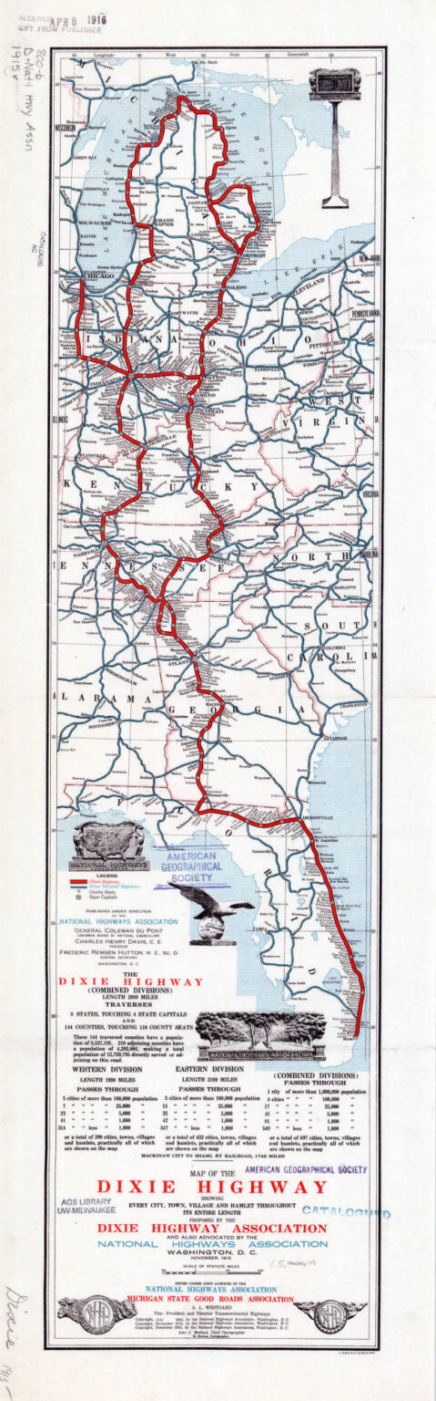 Map Of Route 81 To Florida | Maps Of Florida