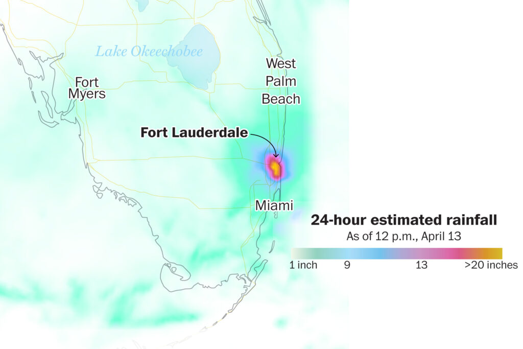 Map Of Flooding In Florida Today | Maps Of Florida