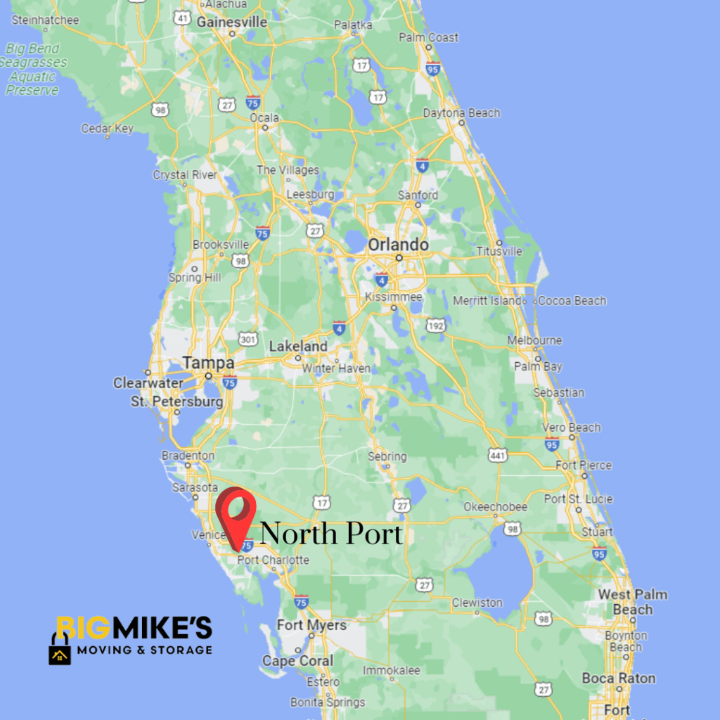 Map Of North Point Florida | Maps Of Florida