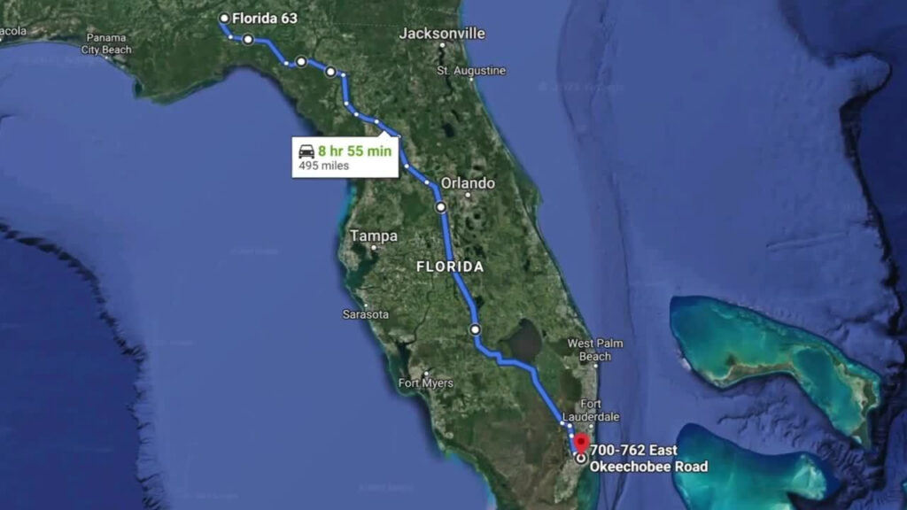 Map Of Highway 27 In Florida | Maps Of Florida