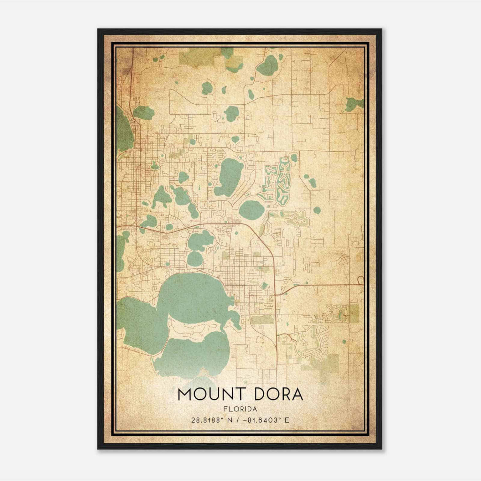 Map Of Mt Dora Florida | Maps Of Florida